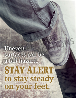 Stay Steady on Your Feet Poster