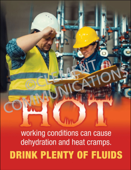 Hot Working Condition Poster