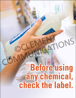 Check The Label Poster