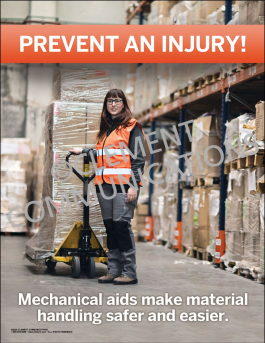Prevent an Injury Poster