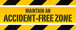 Maintain an Accident-Free Zone | Safety Banners | Clement