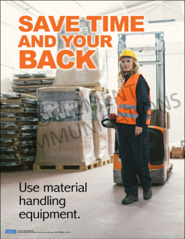 Material Handling/Electric Pallet Jack Supervisor's Posters