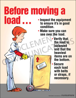Before Moving a Load Poster