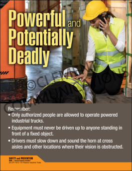 Powerful and Potenially Deadly Poster