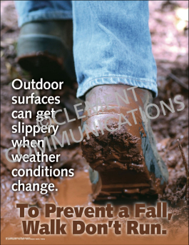 To Prevent a Fall, Walk Don't Run Poster
