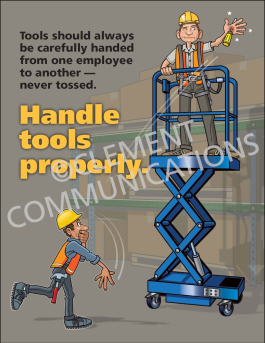 Carefully Handed Poster