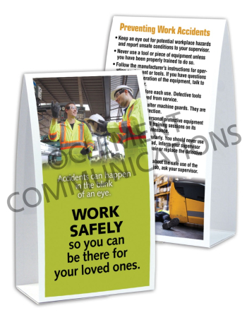 Accident Prevention - PPE - Safety Pocket Guide with Quiz Card