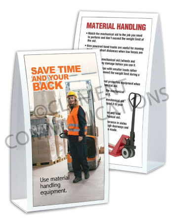 Material Handling/Electric Pallet Jack Safety Pocket Guide with Quiz Card