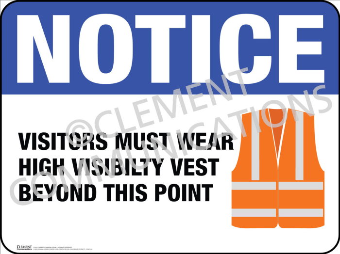 Visitors - High-Visibility Vests