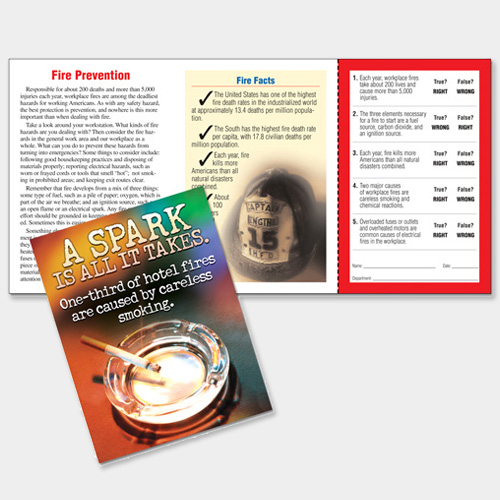 Safety Pocket Guide with Quiz Card