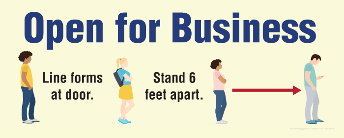 Open for Business Banner