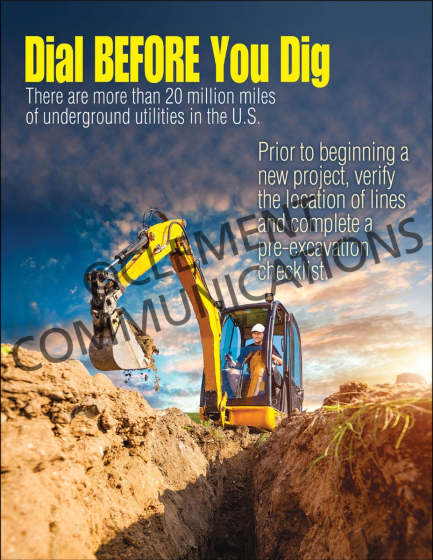 Dial Before You Dig Poster