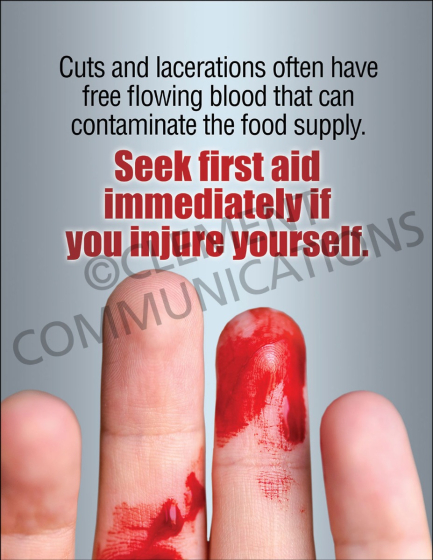 Cuts and Lacerations Poster Cuts and Lacerations Poster
