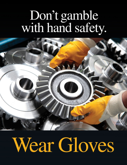 Industrial Hand Safety Posters