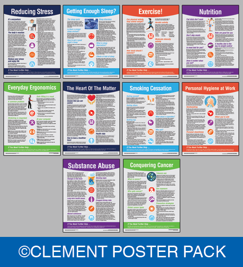 Health & Wellness Poster Pack