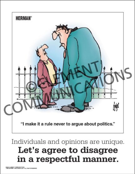 Respect - Agree to Disagree - Poster