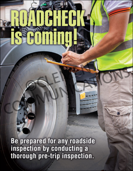 Roadcheck Is Coming Poster