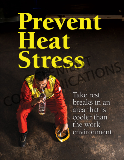 Prevent Heat Stress Poster