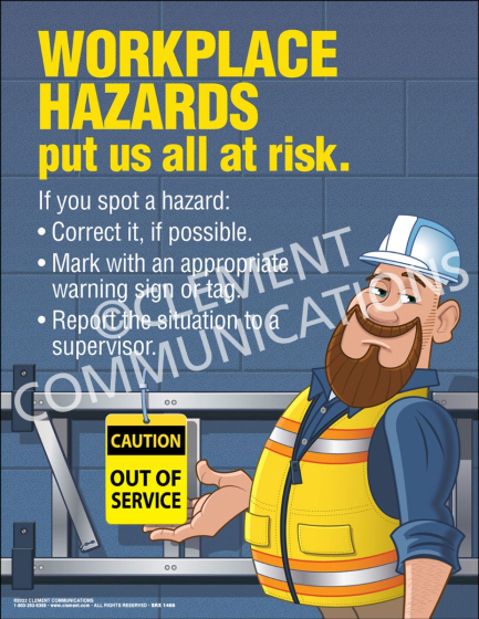 Spot The Hazards In The Workplace Picture