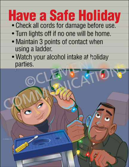 Holiday - Have a Safe Holiday Poster