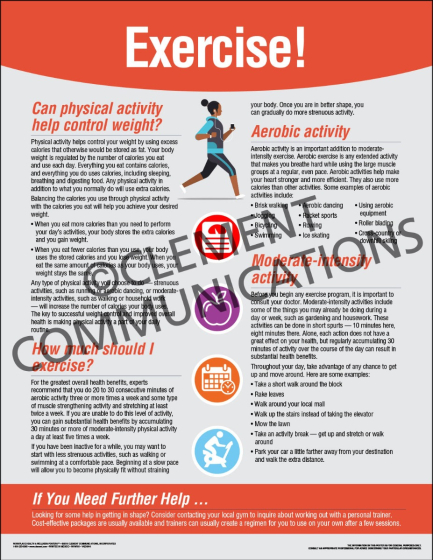 Brisk Walking Poster