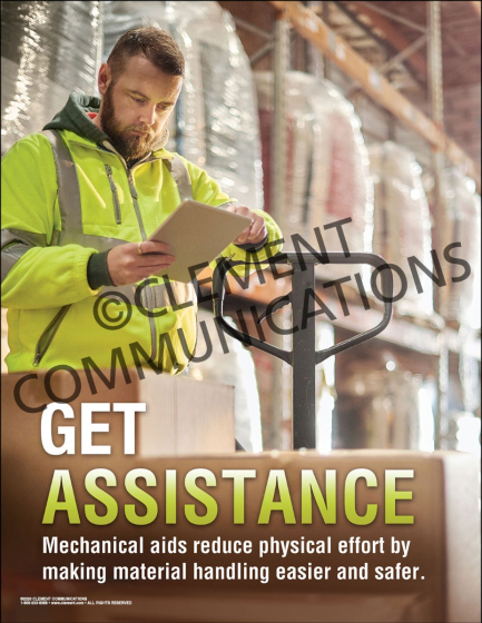 Get Assistance Poster