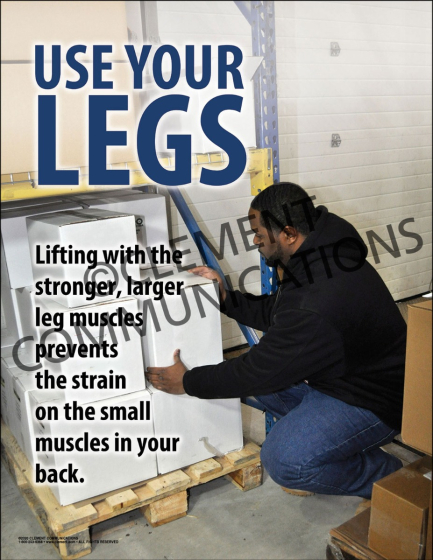 Use Your Legs Poster