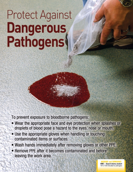 Protect Against Dangerous Pathogens Poster