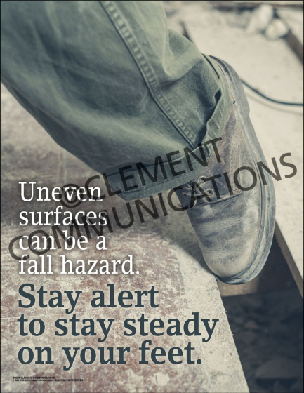 Uneven Surface Poster